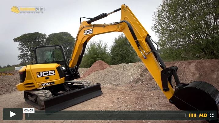 Video: JCB 100C-1 Kompaktbagger Premiere in Rocester - Bauforum24 ...