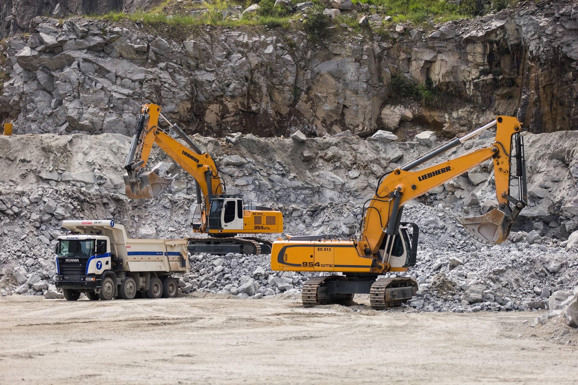 Liebherr Hydraulikbagger R 954 SME Liebherr Baumaschinen Bau